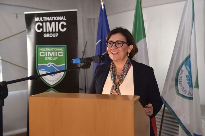 Multinational CIMIC Group: Minister Trenta Visits the NATO Unit - CIMIC ...
